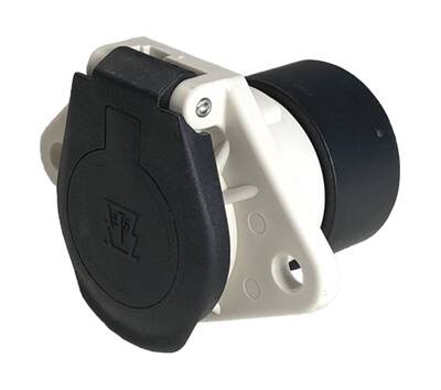 111018 - 7 Contact 24 V Receptacle Male Connector (ISO 3731 - Type S)