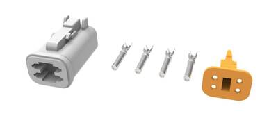 151289 - 4P Plug Female Connector (ISO 11783-2)