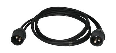 651149 - 2 Contact 24 V with 3.50 Meter Cable Male Connector (VDA 72594)