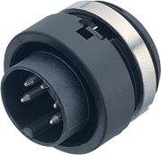 99 0603 00 02 - Bayonet male panel mount connector, Contacts: 2 ...