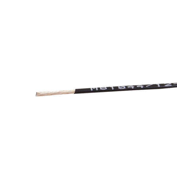 M81044/12-18-0 - 18 Awg Black Mil-Spec Wire