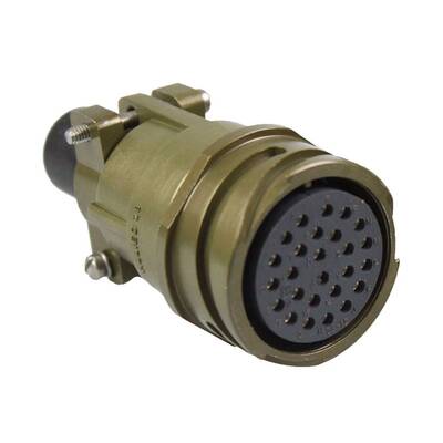 MGR 01F 16S-1P A30 - 7 Contact Plug 180° Straigth Male Military Connector (VG 95234)